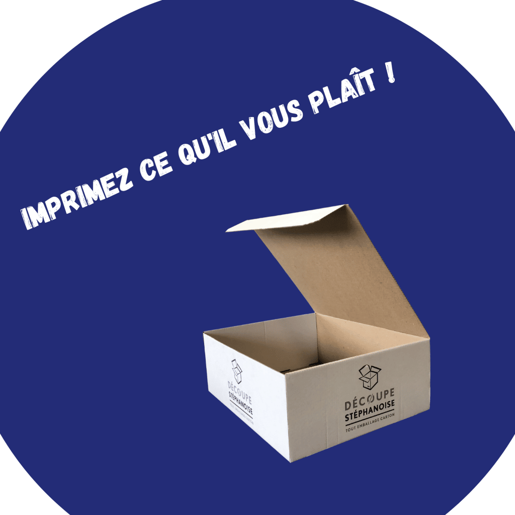 Impression personnalisable de vos emballages carton