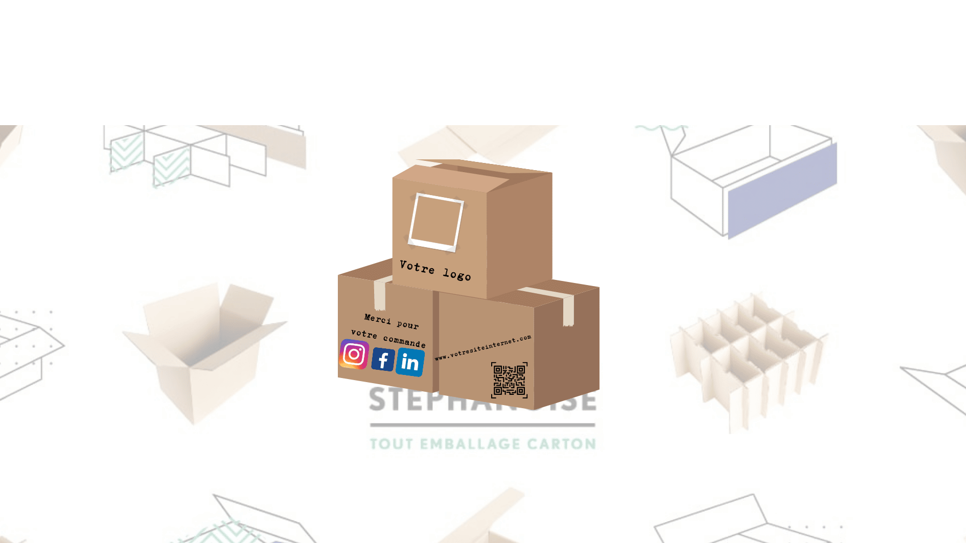 Impression personnalisable de vos emballages carton